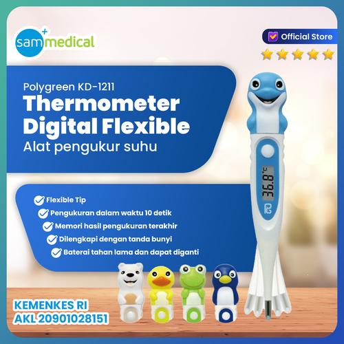 Jual PolyGreen Thermometer Digital Animal Ketiak untuk Bayi & Anak ...