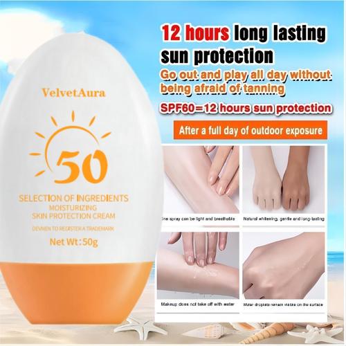 Promo SPF50+ Sunscreen Wajah Sunblock Wajahdan Badan 50g Refreshing Non ...