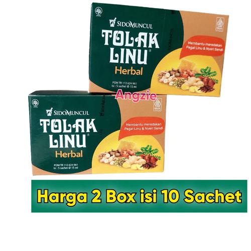 Jual 2 Box Tolak Linu Sidomuncul herbal isi 10 sachet - Kab. Bekasi ...