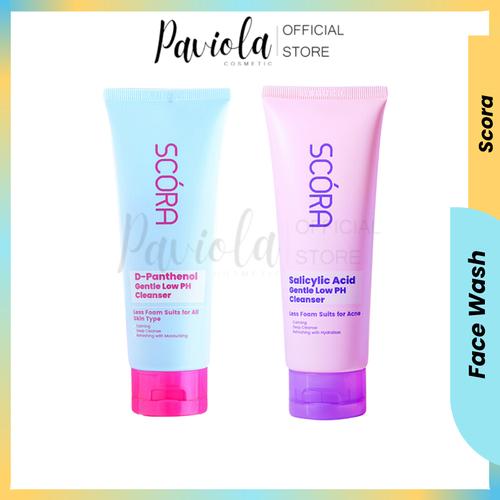 Promo SCORA Salicylic Acid | D-Panthenol Gentle | Face Wash | Low pH ...