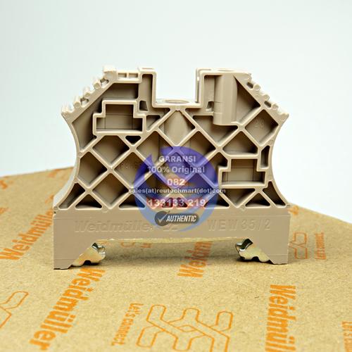 Jual Weidmuller WEW 35/2 1061200000 End Bracket Weidmuller WEW35/2 ...