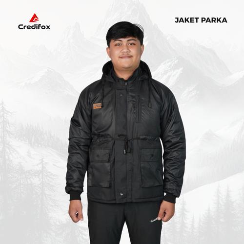 Promo CREDIFOX Jaket parka pria wanita jumbo iner despo / jacket parka ...