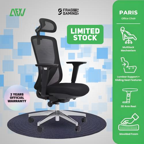 Jual Paris Kursi Kerja Kursi Ergonomis Working Chair Gaming Chair AFW ...