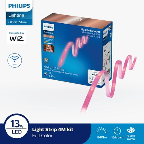 Promo Philips Lampu Smart Wifi LED Strip Set Starter Kit 4M Color RGB ...