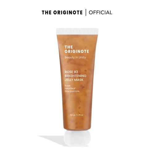 Promo The Originote Rose B3 Brightening Jelly Mask - masker hydrating ...