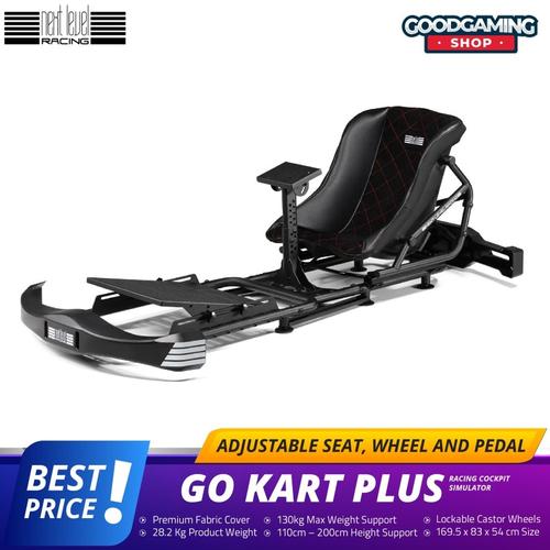 Promo Next Level Racing Go Kart Plus Racing Cockpit Simulator Black ...