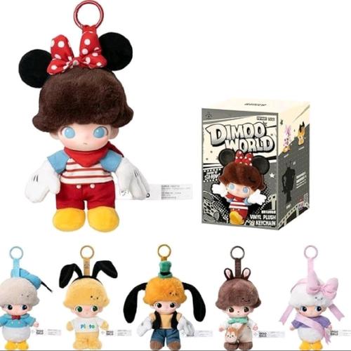 Jual POP MART - DIMOO WORLD x DISNEY Series Vinyl Plush Keychain Blind ...