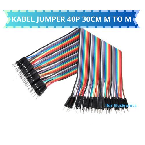 Jual Kabel Jumper Dupont Arduino Male to Male 40 pin 30 cm - Kab. Tulungagung - IFOR Electronics ...