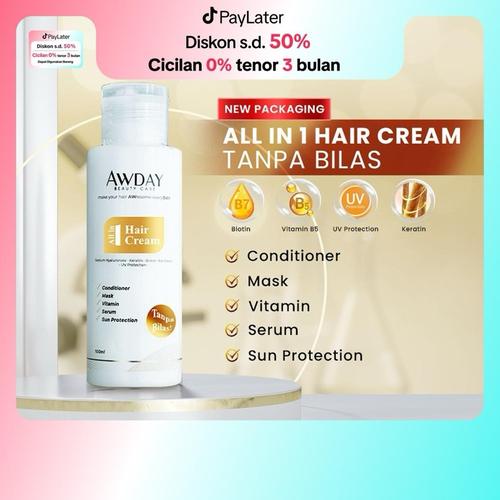 Promo FYC - CONDITIONER / HAIRCREAM AWDAY ALL IN ONE TANPA BILAS ...