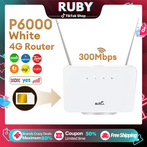 Jual WiFi Router SIM Card Modem 4G Network Router 2.4G Dual Band ...