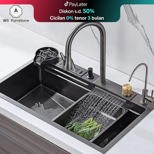 Promo Stainless Steel Kitchen sink Modern Kitchen Sink Paket Kitchen ...