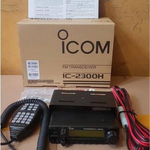 Jual RIG iCom IC - 2300 H IC2300 65Watt ICOM 2300H VHF RIG MOBIL NEW ...