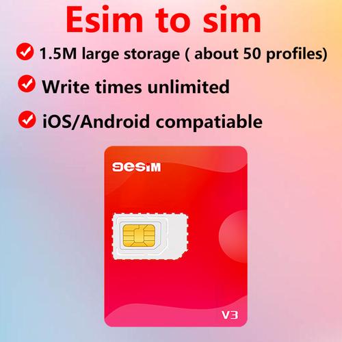 Jual 9esim V3 esim to sim card adapter for android 、iphone 15 14 iphone 16 pro max ，removable ...