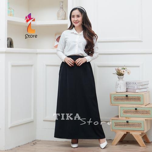 Jual ROK KANTOR MODEL LINE A ROK KERJA WANITA PANJANG Formal - Kota ...