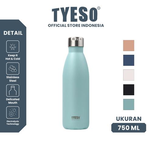 Promo Tyeso 750ml Tumbler Botol Minum Olahraga Klasik Stainless Steel ...