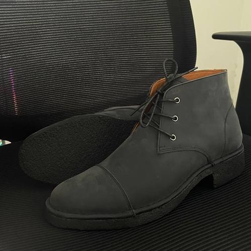 Promo Jonas Black - Chukka Boots Ankle Boots Sepatu Kulit Pria - 39 ...