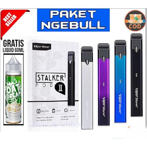 Jual VAPOOR VAPE STALKER V2 AUTHENTIC FULLSET - Bonus tali + 60 m l ...