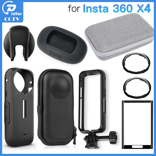 Promo Camera Accessorie Kit for Insta360 X4 Lens Guard Housing Case ...