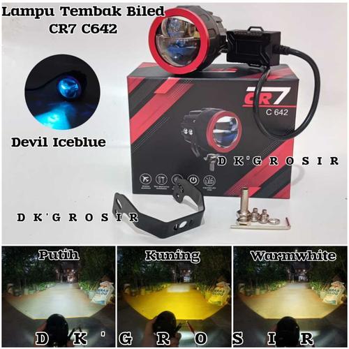 Jual CR7 C642 - Lampu Tembak Biled Led Blue Lens - DEVIL ICEBLUE, PUTIH PUTIH - Jakarta Pusat ...