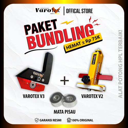 Jual Varotex Paket Bundling Hemat Varotex V3, V2 dan Mata Pisau - 1 Set V2 & V3 + 2 Set Mata ...