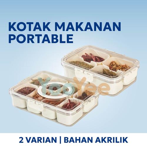 Promo Yooyee Kotak Makanan Buah Snack/Tempat Serbaguna Storage Portable ...