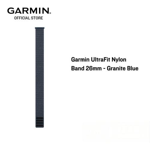 Promo Garmin UltraFit Nylon Band 26mm - Granite Blue Cicil 0% 3x - Kab ...