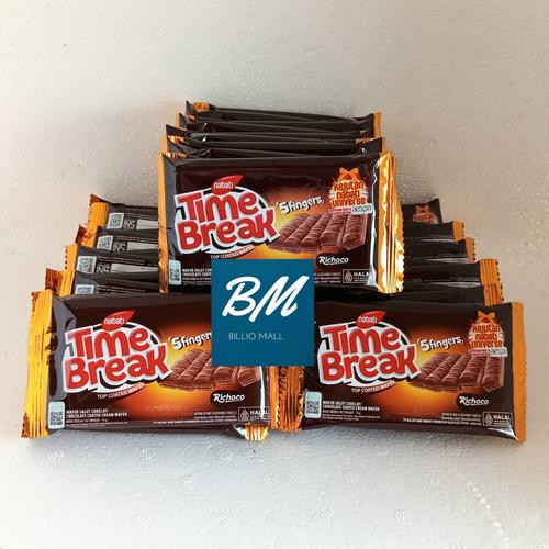 Jual Nabati TIME BREAK 1 Renceng isi 10 Pcs Wafer Salut Coklat ...