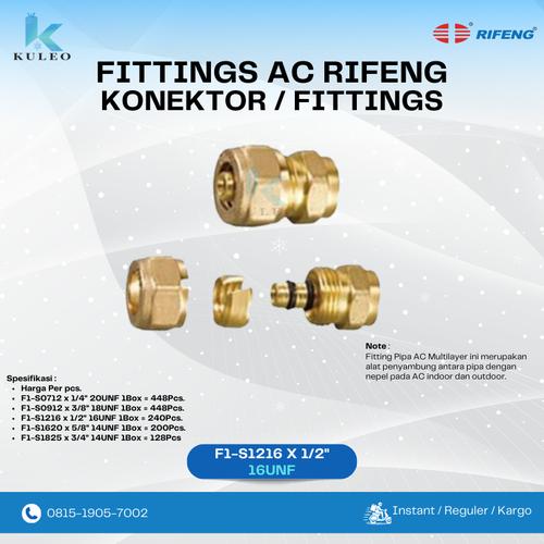 Jual Konektor Pipa AC Multilayer Ke Unit AC 1/2inch - Fitting F1-S1216 ...