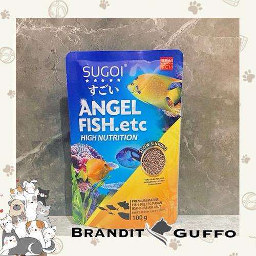 Jual Pelet ikan hias air laut sugoi angel fish etc 100 gr pakan ikan ...