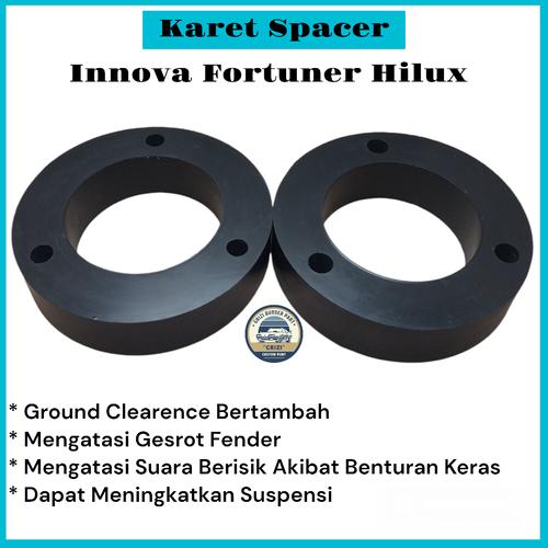 Jual Karet Tatakan Spacer Peninggi Support Shock Lift Kit Depan Innova ...