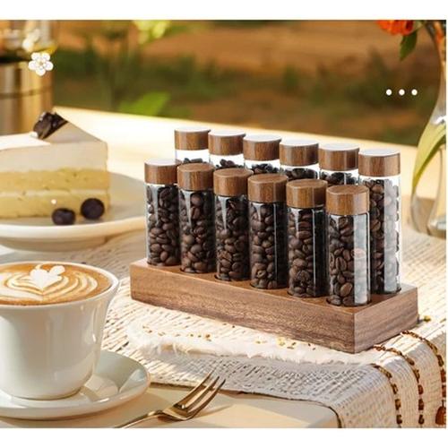 Jual Botol Tabung Sample Botol Tabung Display 6 buah [6set] Kopi Botol ...