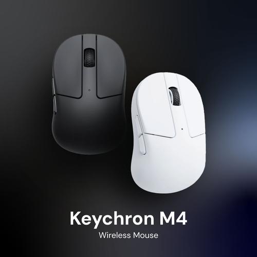 Promo Keychron M4 Wireless Mouse - Black, 4000 Hz Cicil 0% 3x - Jakarta ...