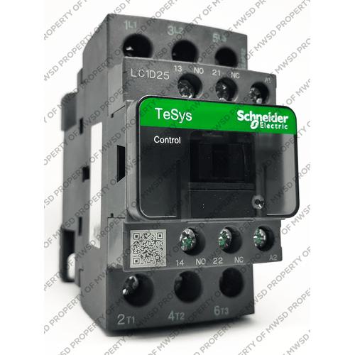 Promo SCHNEIDER CONTACTOR 25A AC3 11 KW COIL 48VAC LC1D25E7 Cicil 0% 3x ...
