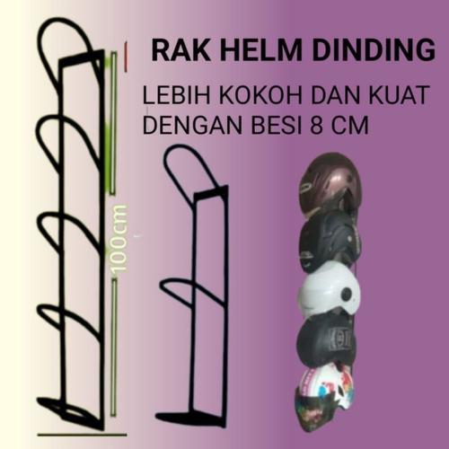 Jual RAK HELM / GANTUNGAN HELM / TEMPAT HELM TEMPEL DINDING - 5 Susun ...