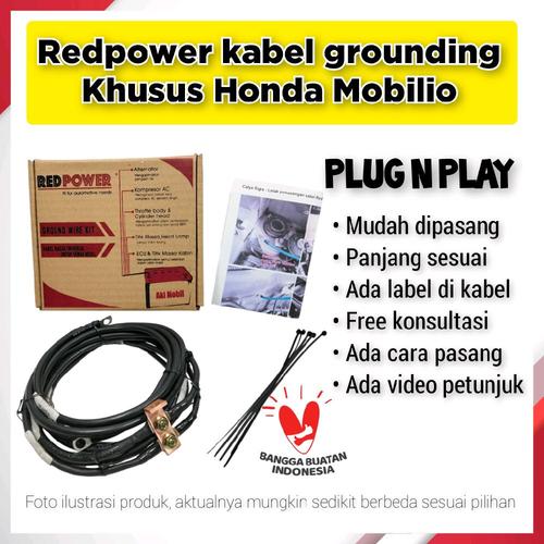 Jual Redpower kabel grounding mobil khusus honda mobilio pnp plug and ...