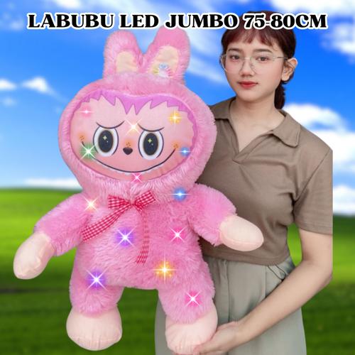 Jual LABUBU LED LAMPU UKURAN JUMBO TINGGI 75-80CM LEBAR 55CM HARGA ...