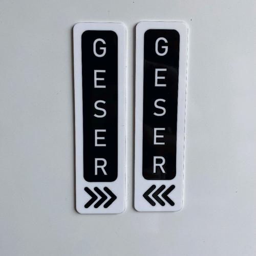 Promo Stiker Akrilik “GESER” – Penanda Pintu Geser | Desain Minimalis ...