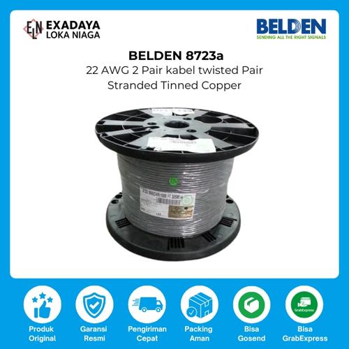 Jual Belden 8723a , Audio, Control & Instrument Cable, 22 AWG stranded ...