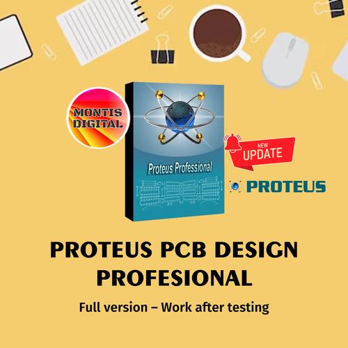 Promo Proteus 9 Professional Full 2-25 Software PCB Design & Circuit ...