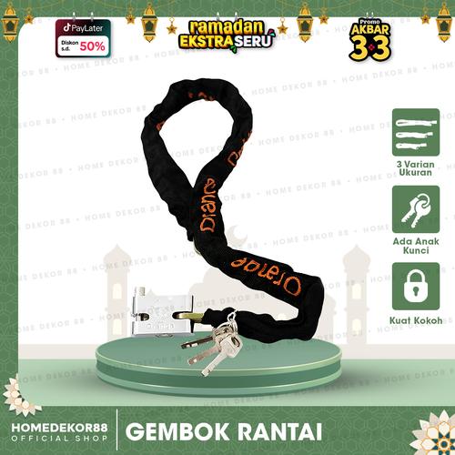 Promo HOMEDEKOR Gembok Rantai Praktis Kuat Dan Kokoh Dengan 3 Pilihan ...