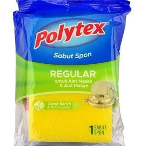 Jual SABUT SPON POLYTEX isi 12 PCS SPONGE CUCI PIRING - Jakarta Utara ...