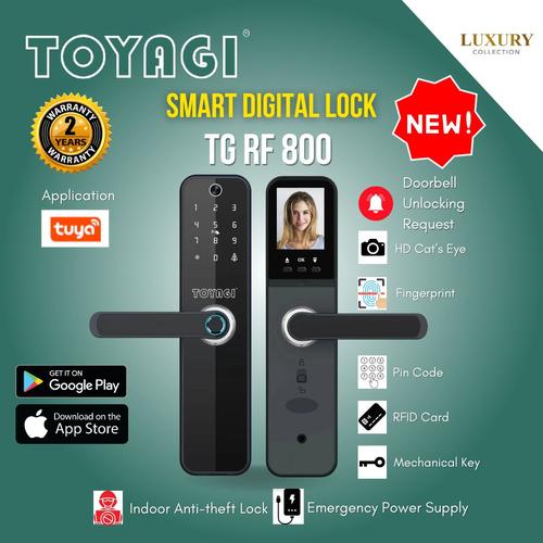 Promo TOYAGI LUXURY Smart Digital Lock/ Kunci Pintar TG RF 800 Cicil 0% 3x - Jakarta Barat ...
