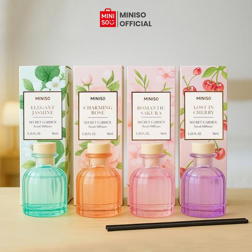 Jual MINISO Reed Diffsuser Secret Garden Series 100ml Aromatherapy ...