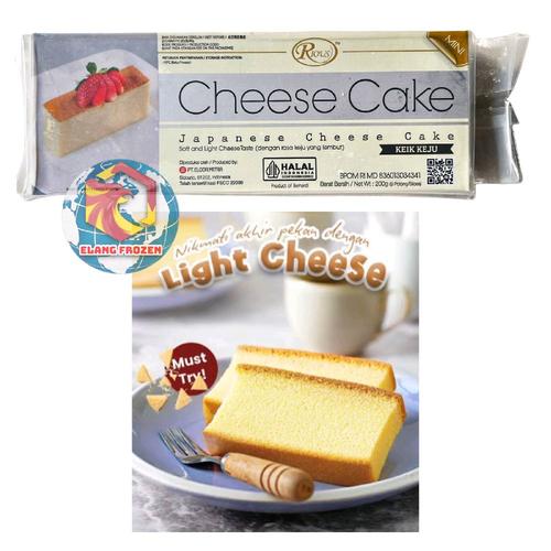 Jual Rious Gold Cake Mini Japanese Soft and Light Cheese Cake| Rious ...