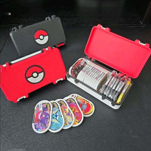 Jual [NEW] Pokemon Mezastar Premium Storage Case Box 30 Tags | Kotak ...