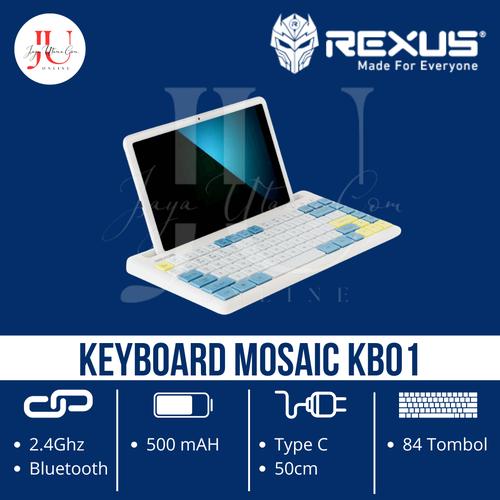 Promo Rexus Keyboard Dual Connection Mosaic KB01 - Jakarta Barat ...