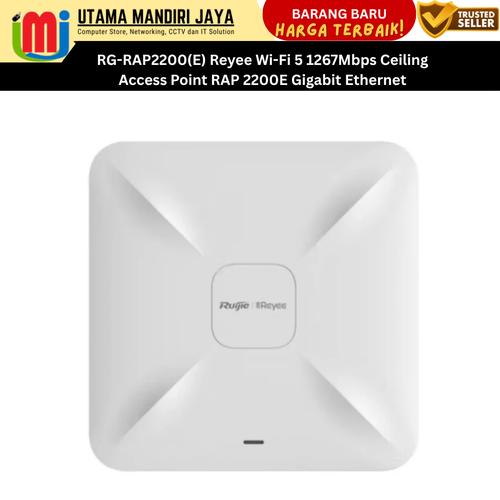 Jual RG-RAP2200(E) Reyee Wi-Fi 5 1267Mbps Ceiling Access Point RAP ...