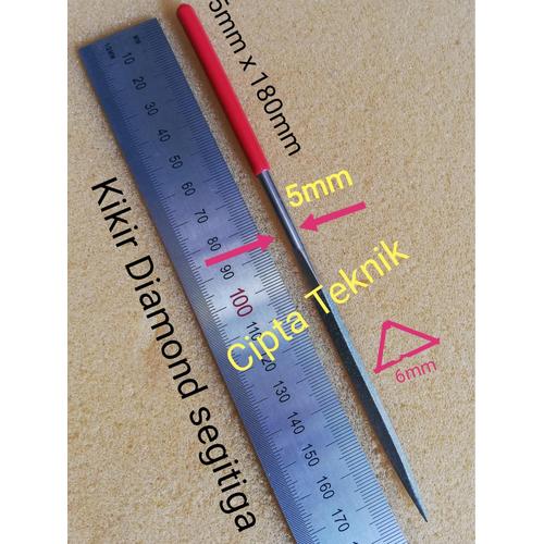 Jual Kikir Diamond Segitiga 5mm x 180mm - Kikir Intan - Kab. Bekasi ...