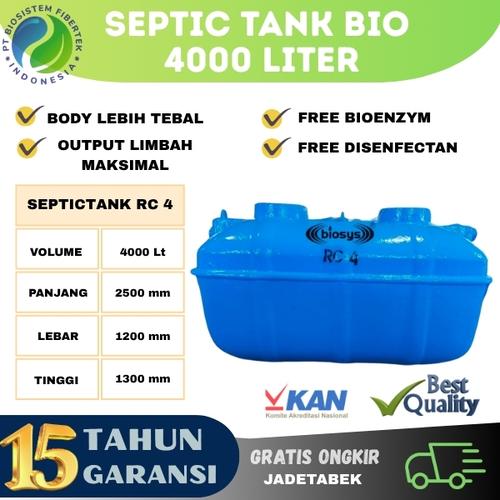 Jual Septic Tank Bio 4000 Liter Biotech System Biosys, Kapasitas 16 ...
