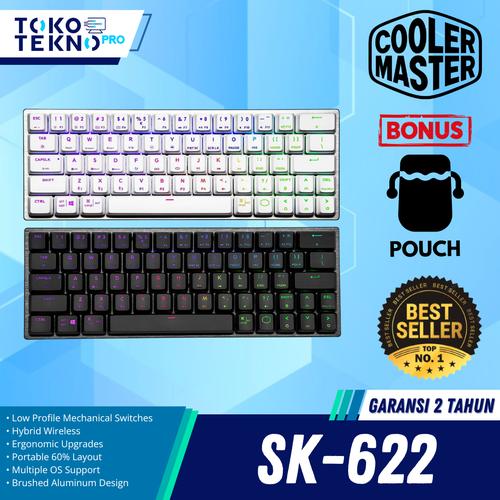 Jual Cooler Master SK622 / SK-622 Hybrid Wireless Mechanical Keyboard ...